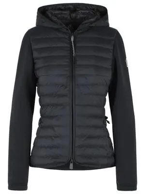 Moncler Padded Zip-up Hoodie In Polyester Blend