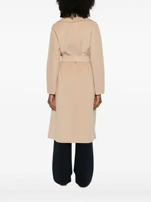 Max Mara Wool Long Coat - Multicolor