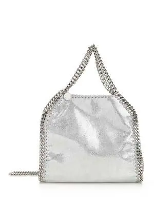 Stella McCartney Stella McCartney Falabella Mini Tote Bag Silver
