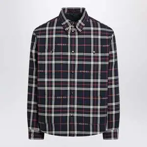 Gucci Cotton Jacquard Tartan Shirt
