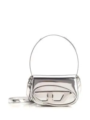 DIESEL® 1dr Bag In Shiny Cowhide Leather - Silver
