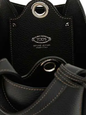 TOD'S Timeless Mini Bucket Bag - Black