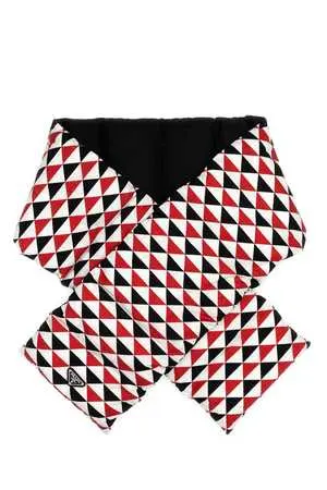 Prada Printed Re-nylon Padded Scarf - Multicolor