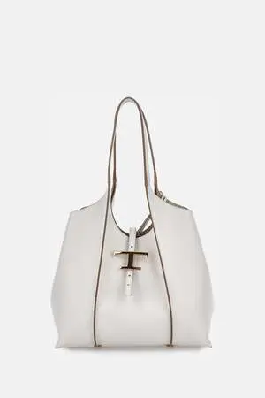 TOD'S Small Shopping Bag With T Timeless Pendant