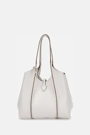TOD'S Small Shopping Bag With T Timeless Pendant