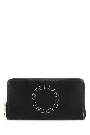 Stella McCartney Grainy Mat Wallet - Black