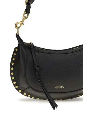 Isabel Marant Étoile Oskan Moon Shoulder Bag - Black