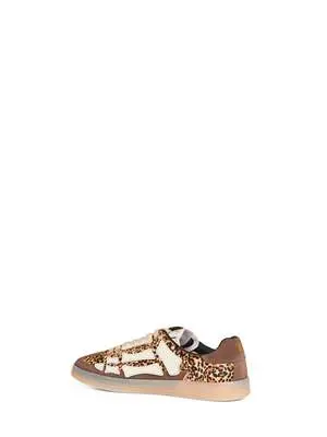Amiri Animalier Calf Hair Pacif Bones Sneakers - Multicolor