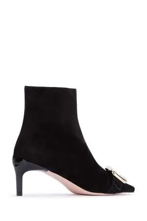 ROGER VIVIER Choc Bootie 55 Buckled Ankle Boots