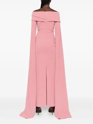Solace London Nuri Midi Dress - Multicolor