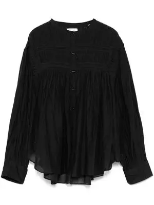 Isabel Marant Étoile Pleated Cotton Shirt - Multicolor