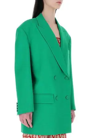 Valentino Garavani Oversize Crepe Couture Blazer