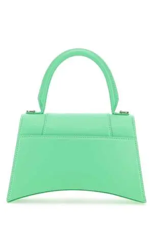 Balenciaga Small Hourglass Handbag In Leather