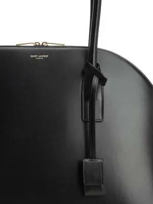 Saint Laurent Calfskin Duffle Bag - Black
