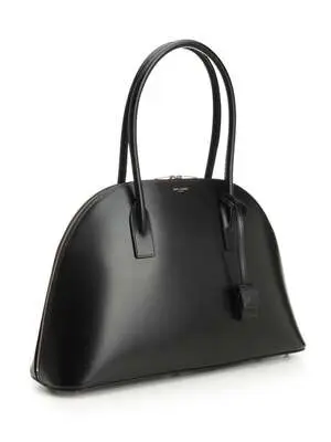 Saint Laurent Calfskin Duffle Bag - Black