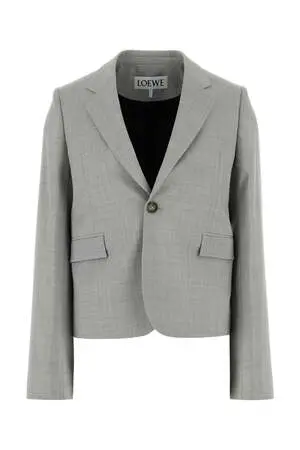 Loewe Wool Blazer - Gray