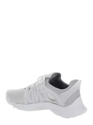 Fendi Grey Techno Mesh Sneakers With Logo