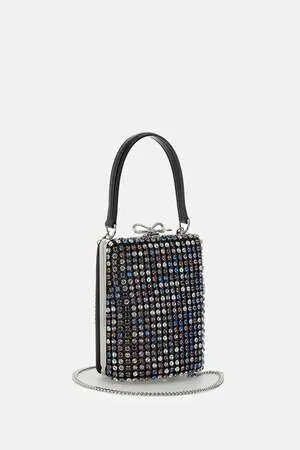 SELF-PORTRAIT Mini Crystal Bag - Multicolor