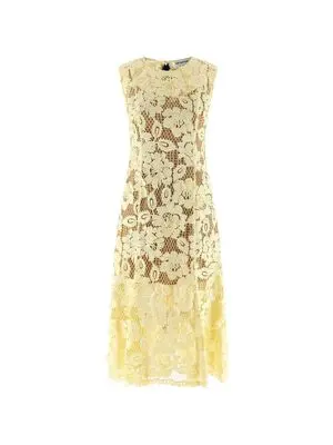 SELF-PORTRAIT Lace Midi Dress - Multicolor