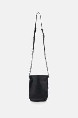 ROGER VIVIER Black Shoulder Bag With Chain Strap