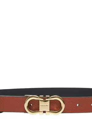 FERRAGAMO Reversible Gancini Buckle Belt - Multicolor