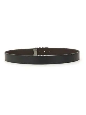 FERRAGAMO Reversible Belt - Black