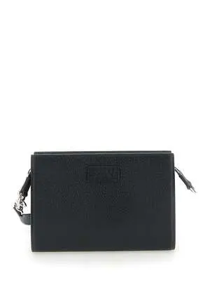 Gucci Leather Super Mini Crossbody Bag With Logo Patch - Multicolor