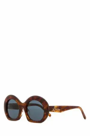 Loewe LOEWE Printed Acetate Oval Sunglasses Multicolor