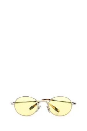 Loewe Oval Metal Sunglasses - Silver