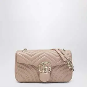 Gucci Gucci Medium GG Marmont Shoulder Bag In Light Pink