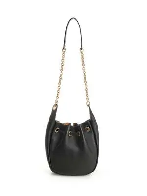 Saint Laurent Leather Bucket Bag
