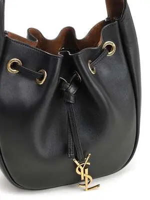 Saint Laurent Leather Bucket Bag