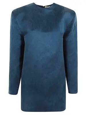 Saint Laurent Satin Silk Dress - Multicolor