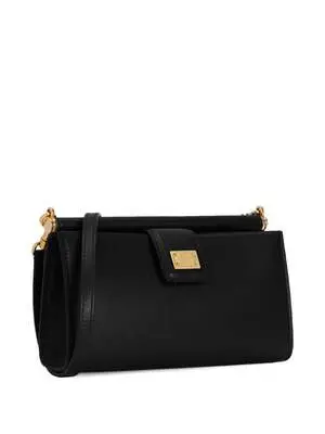 Dolce & Gabbana Leather Phone Bag With Gold-tone Hardware - Multicolor