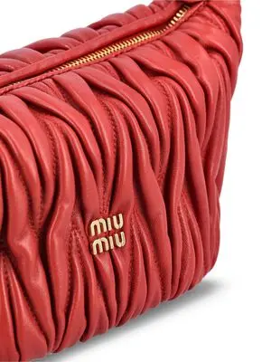 Miu Miu Matelassé Leather Mini Bag