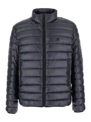 Givenchy High Neck Down Jacket With Logo Detail - Multicolor