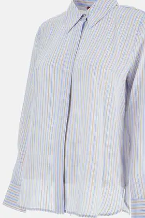Max Mara Silk Stripe Shirt