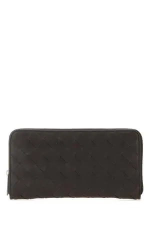 Bottega Veneta Dark Leather Wallet - Brown