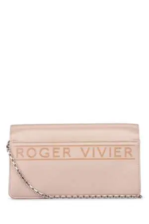 ROGER VIVIER Clutch With Embellished Clasp