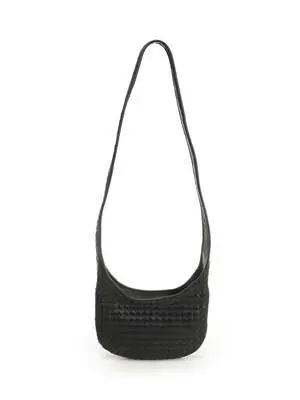 Bottega Veneta Small Veneto Cross-body Bag - Black