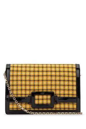 ROGER VIVIER ROGER VIVIER TESS.CHECK+VERNIS LUXOR+NAPPA AGN Clutch Multicolor