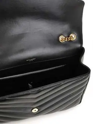 Saint Laurent Large Loulou Bag - Black