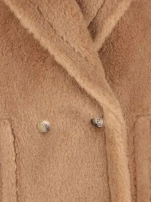 Max Mara Wool Double-breasted Vest - Multicolor