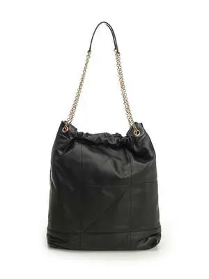 Saint Laurent Pochon Jamie Large Bag - Black