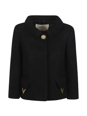 Valentino Garavani Vlogo Signature Wool Jacket - Multicolor