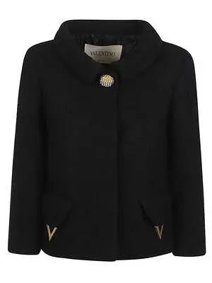 Valentino Garavani Vlogo Signature Wool Jacket - Multicolor