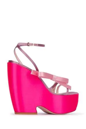 ROGER VIVIER Platform Sandals With Bow Detailing