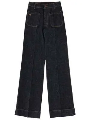 Victoria Beckham Alina Wide Leg Jeans