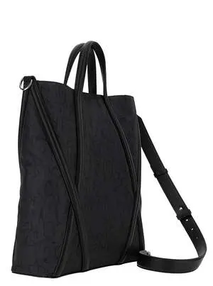 Alexander McQueen The Harness Tote Bag With All-over Graffiti Print - Multicolor