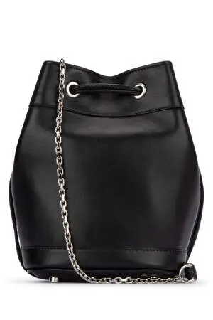 ROGER VIVIER Tres Vivier Aumoniere Bucket Bag